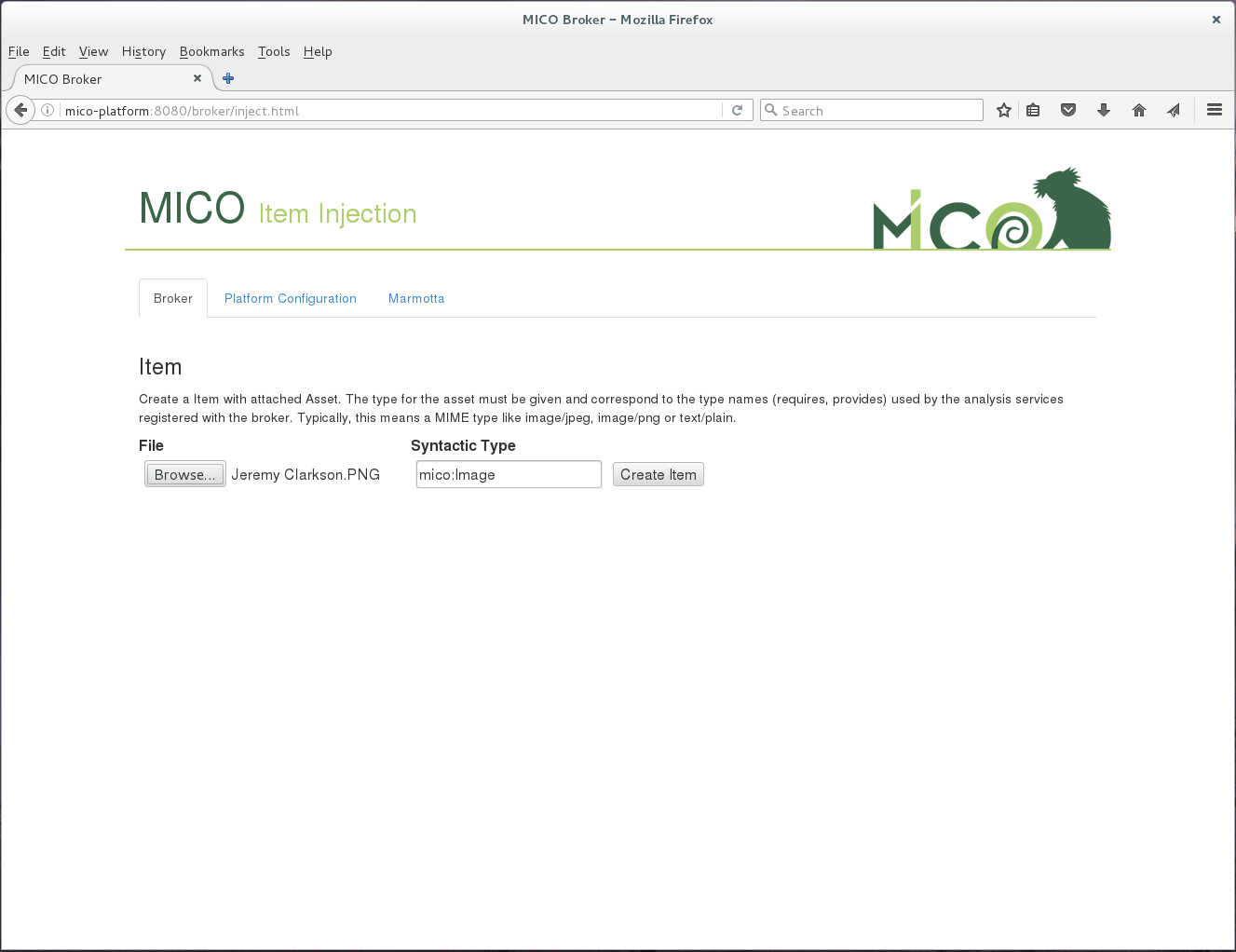 MICO Platform – Mico Project
